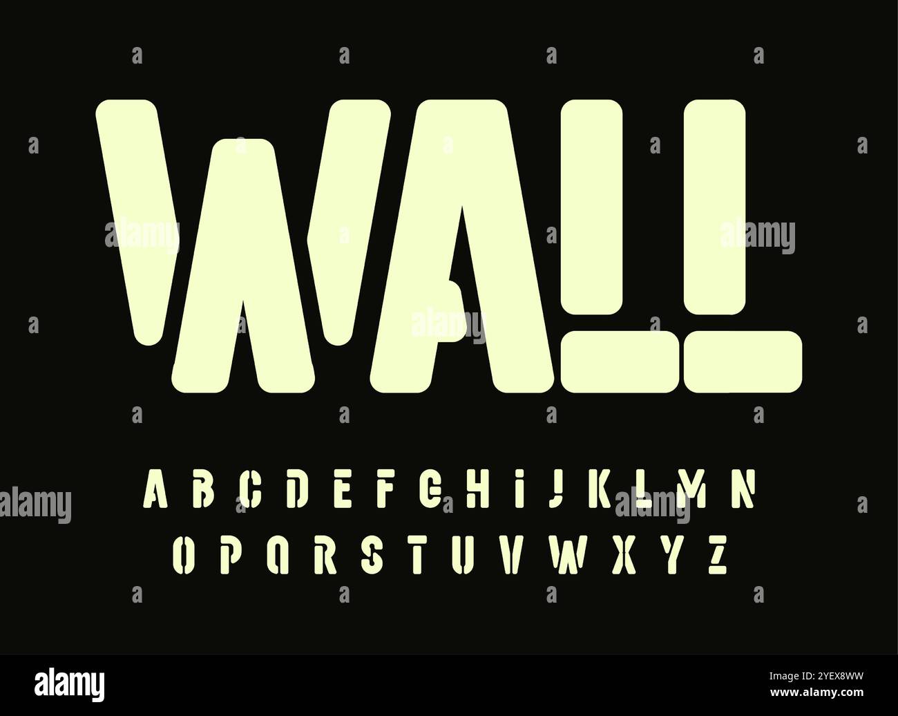 Geometric wall stencil hi-res stock photography and images - Alamy