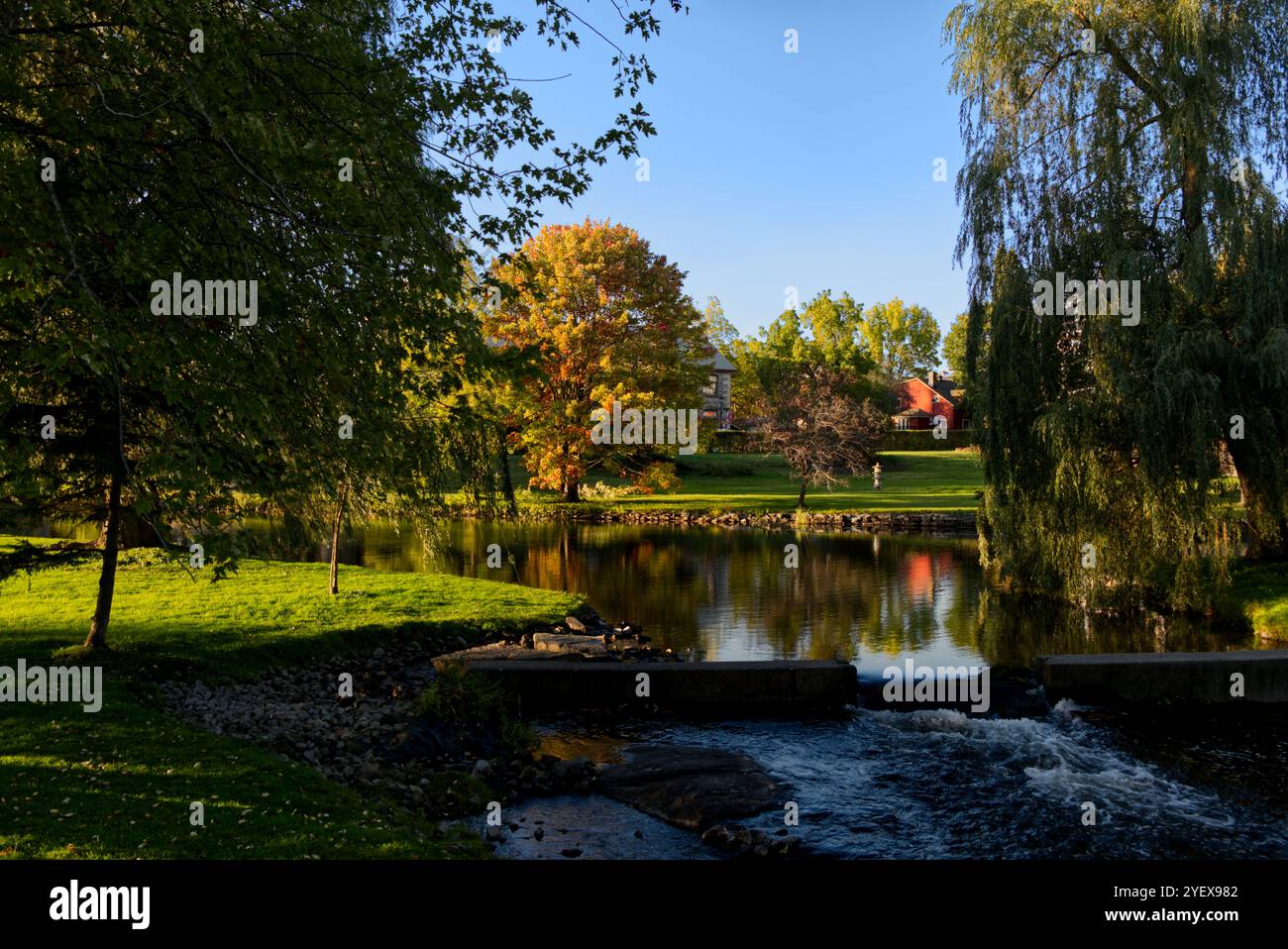 Perth, Ontario - Stewart Park Stock Photo - Alamy