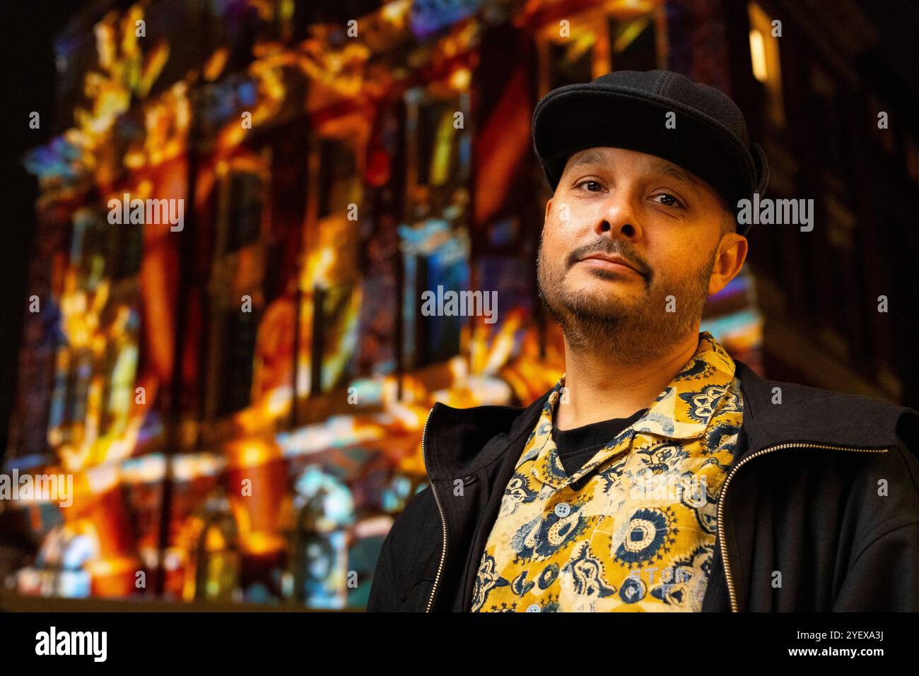 EDITORIAL USE ONLY Adam Joolia attends the unveiling of a specially ...