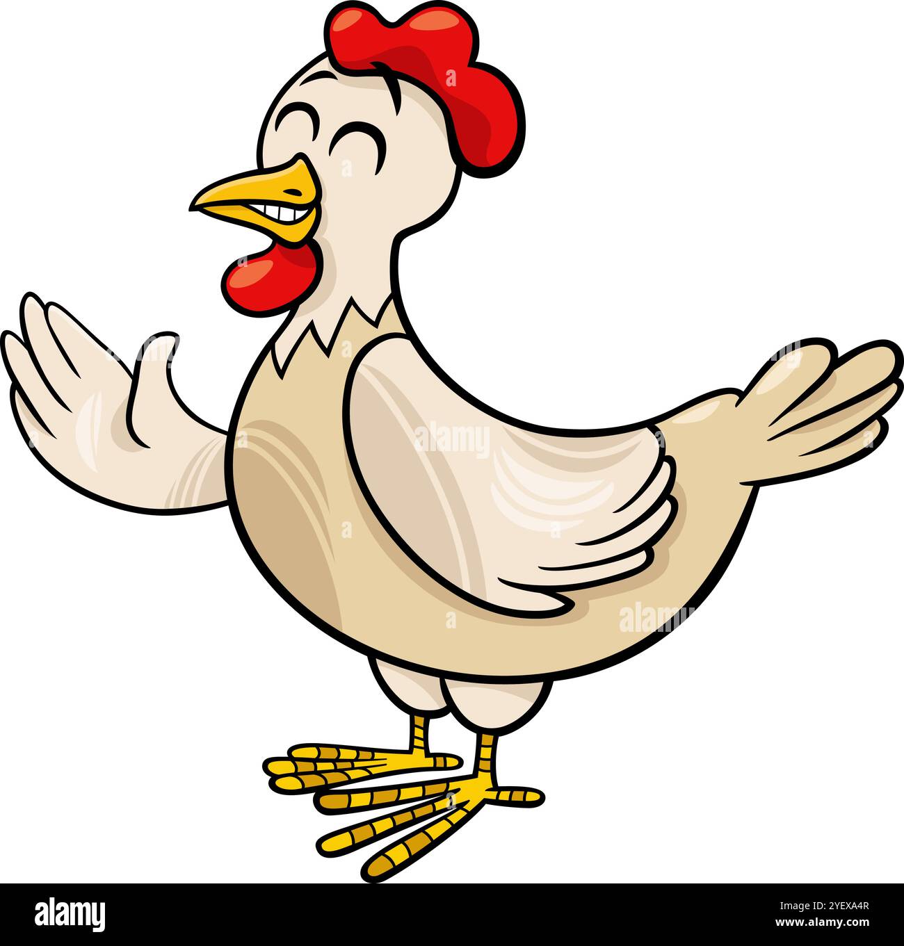 Funny hen Cut Out Stock Images & Pictures - Alamy