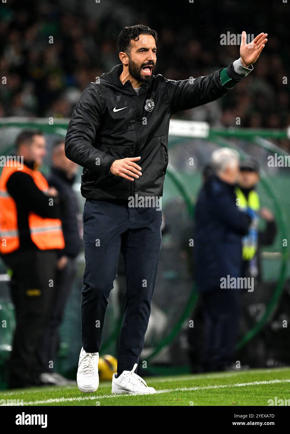 Sporting CP manager Ruben Amorim during the Liga Portugal Betclic match ...