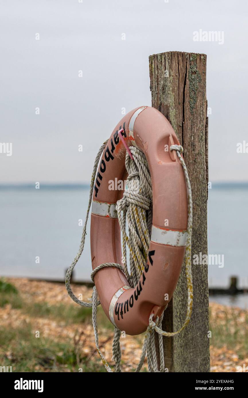 High visibility lifebuoy station hi-res stock photography and images ...