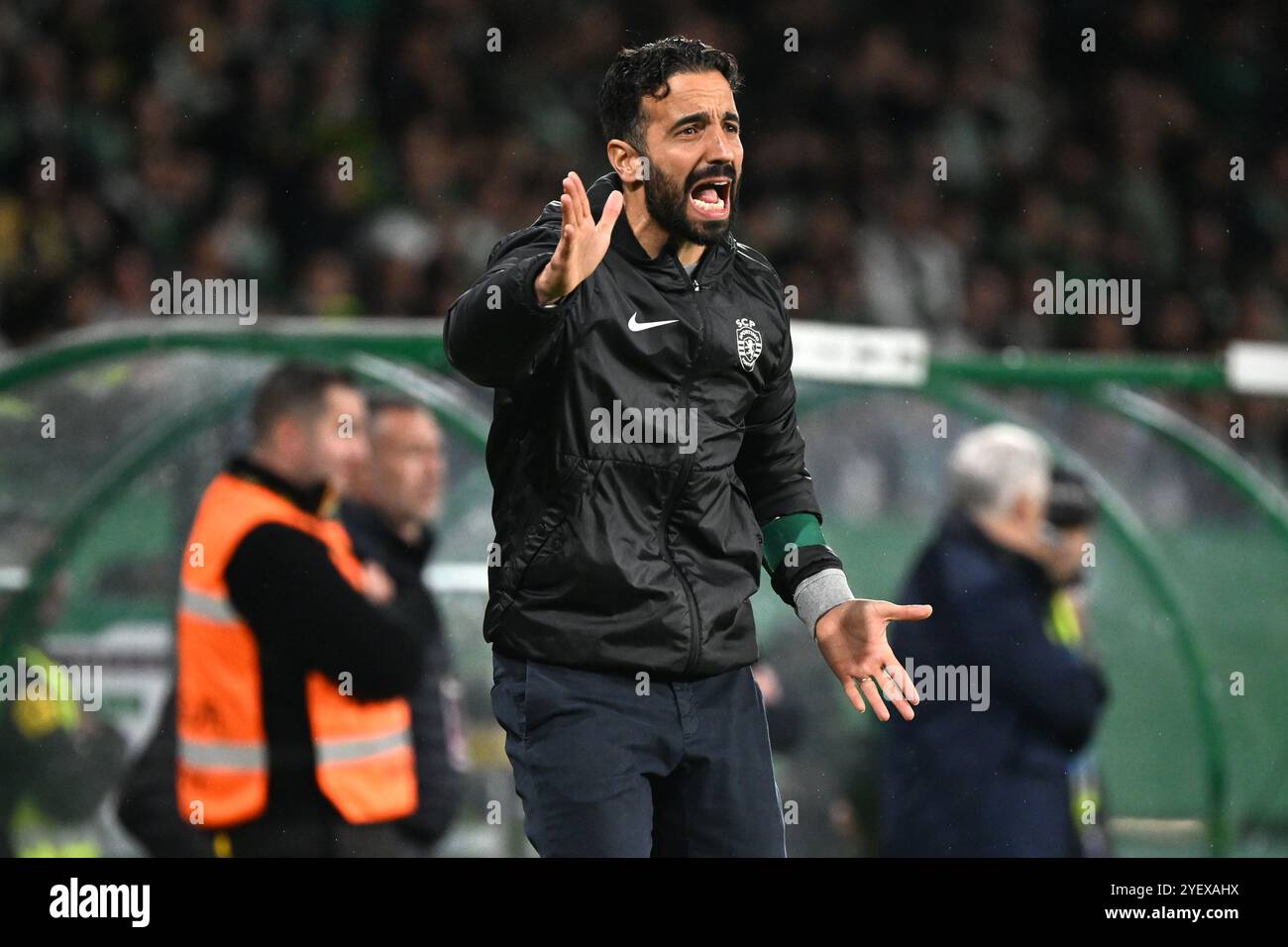 Sporting CP manager Ruben Amorim during the Liga Portugal Betclic match ...
