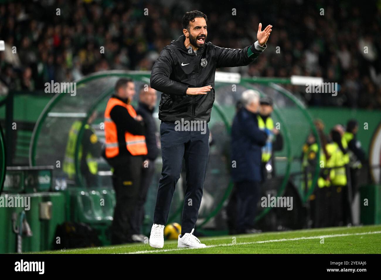 Sporting CP manager Ruben Amorim during the Liga Portugal Betclic match ...