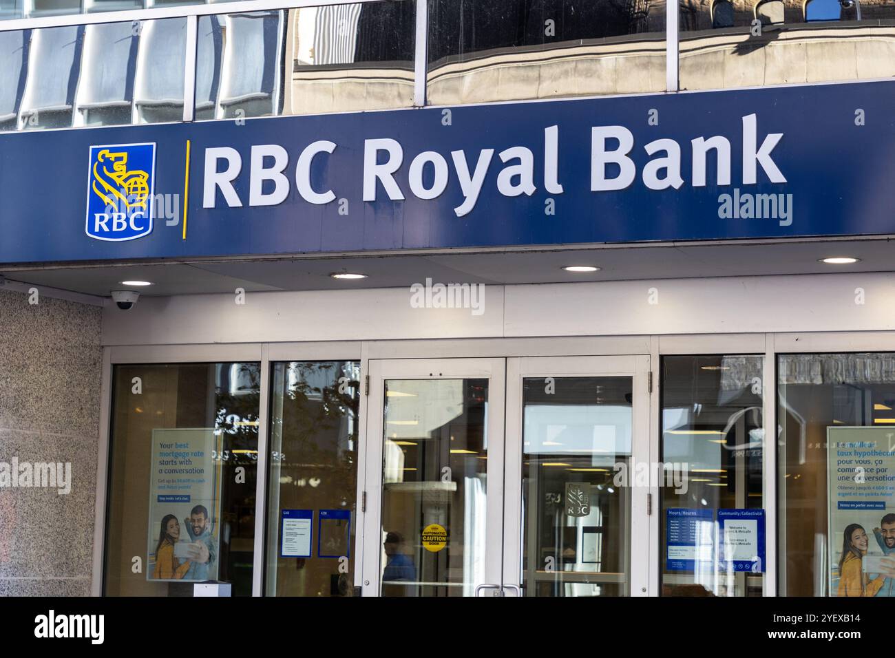 Ottawa, Canada - October 17, 2024: RBC building in Ottawa downtown ...