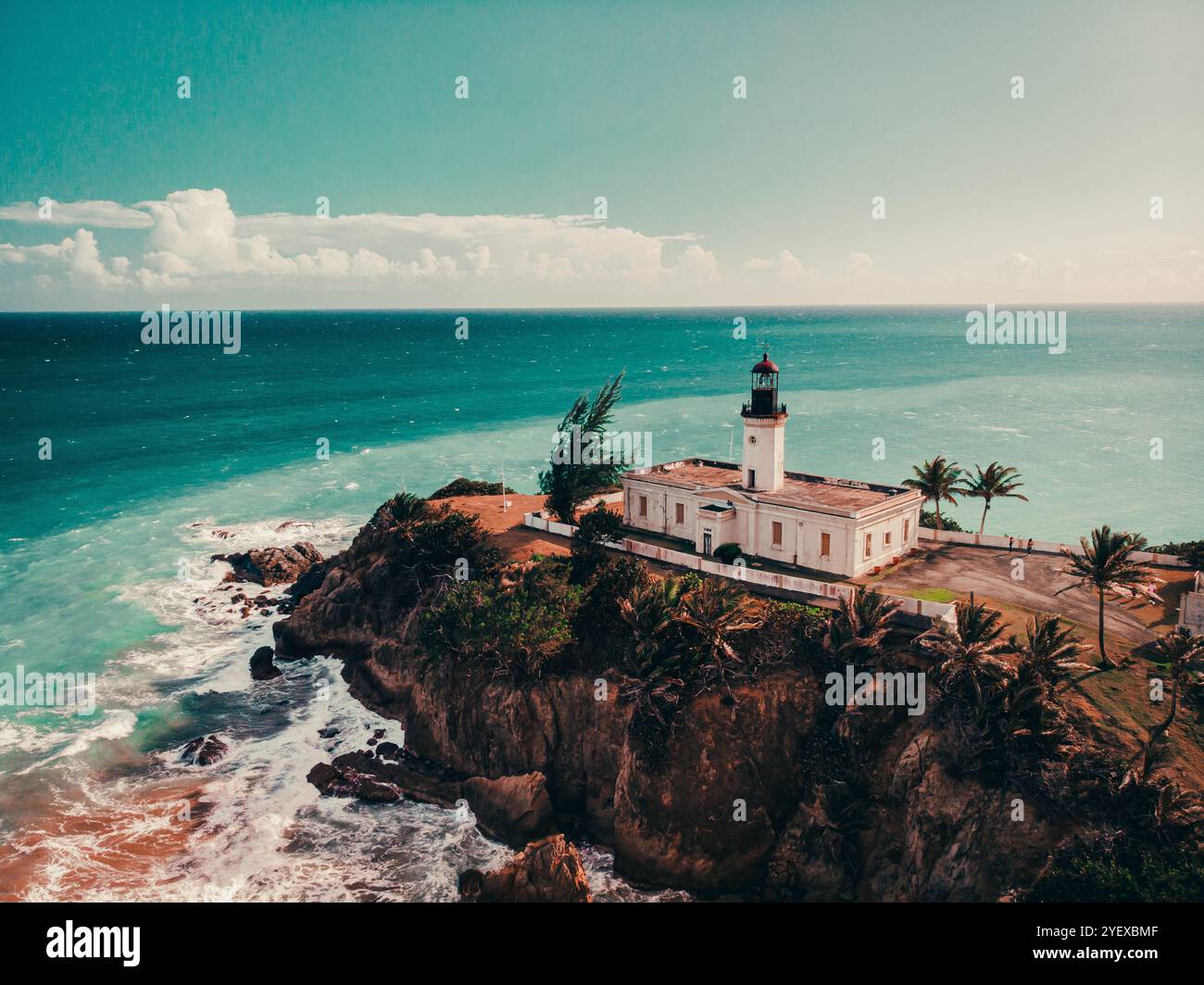 Serene lighthouse surrounded coastal hi-res stock photography and ...