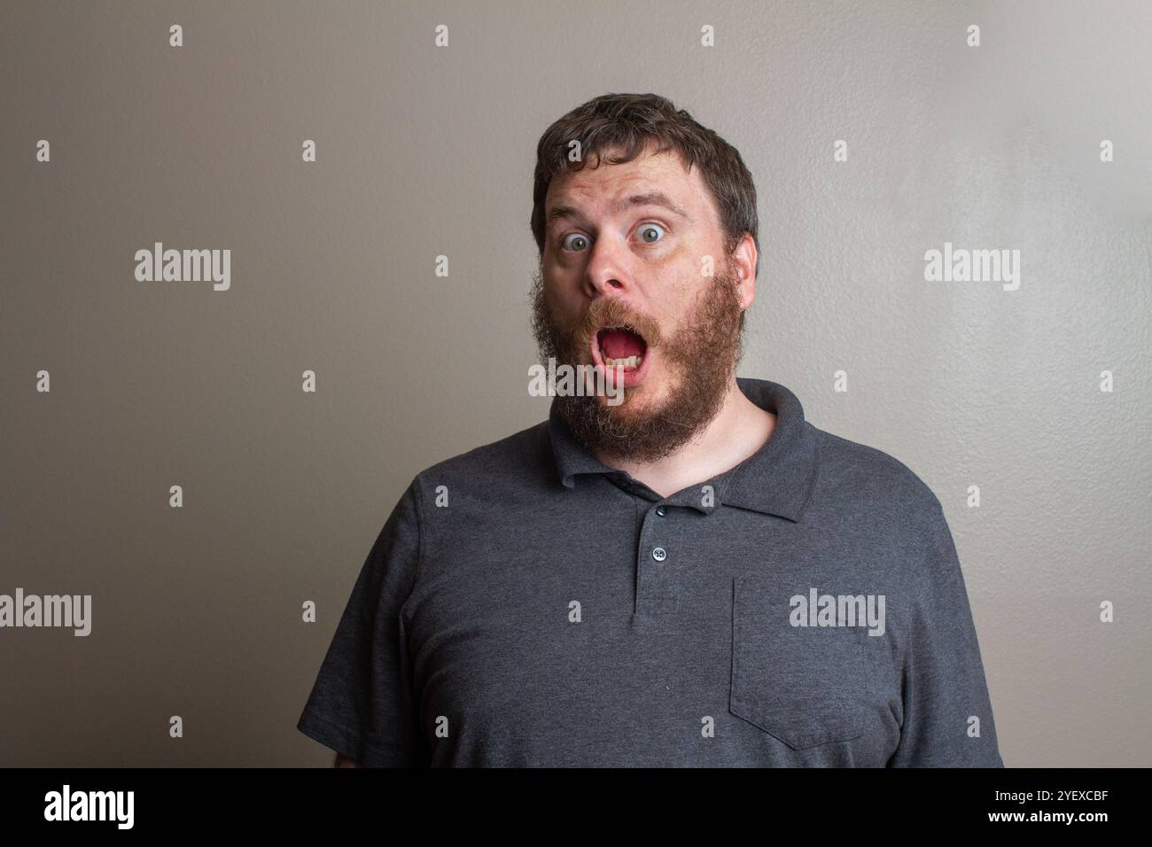 Man expressing surprise against hi-res stock photography and images - Alamy