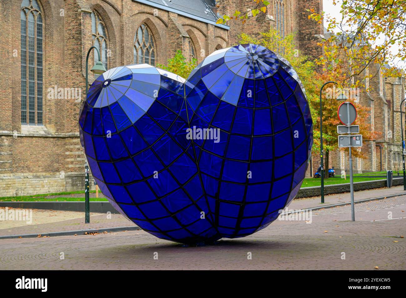 Het Blauwe Hart (The Blue Heart) Delft, The Netherlands Stock Photo - Alamy