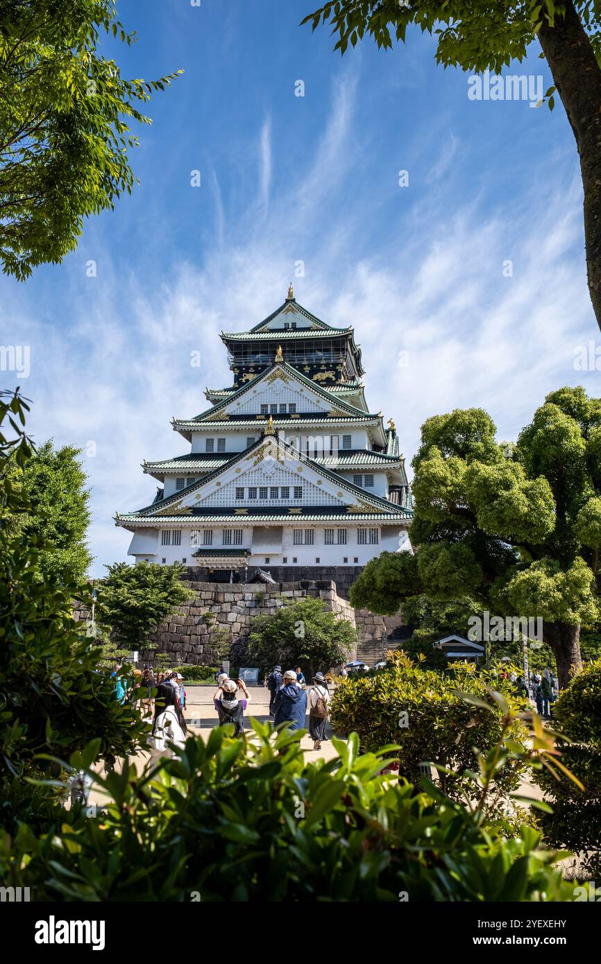 Osaka Castle Osaka City Japan Stock Photo - Alamy