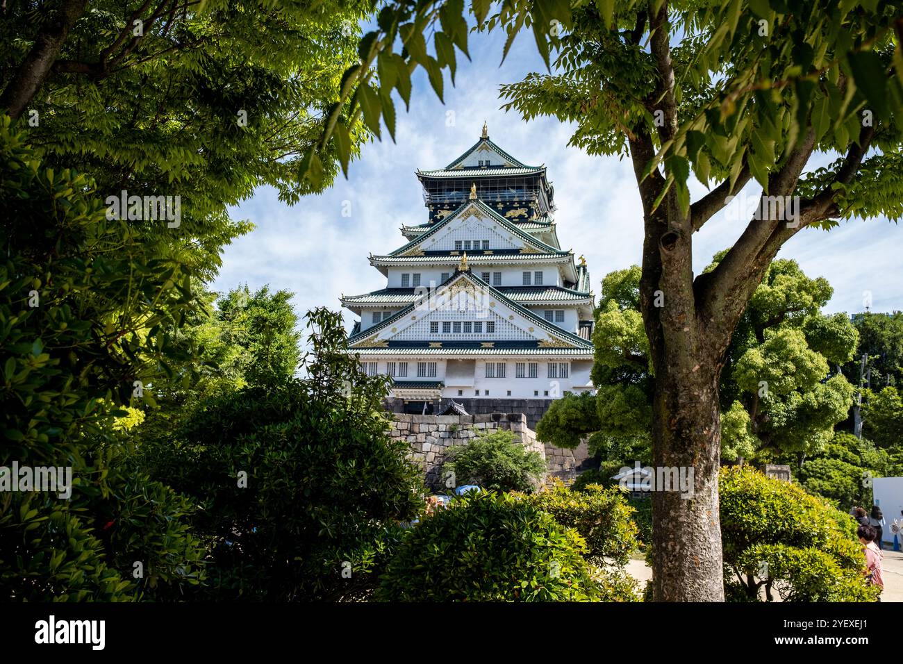Osaka Castle Osaka City Japan Stock Photo - Alamy