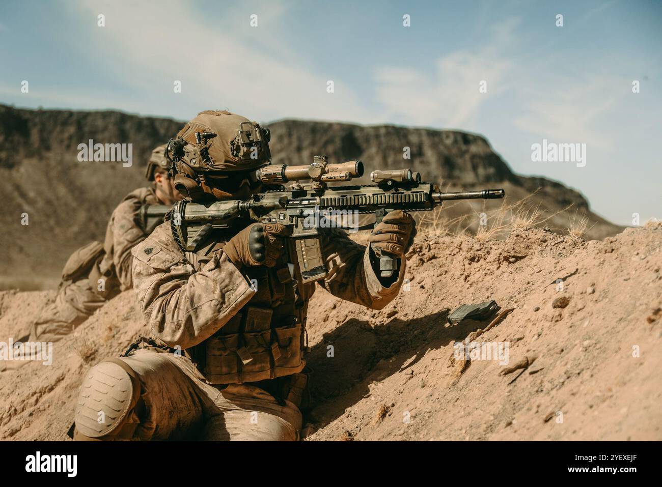 U.S. Marine Corps Sgt. Giovanni Santana, a rifleman assigned to 1st ...