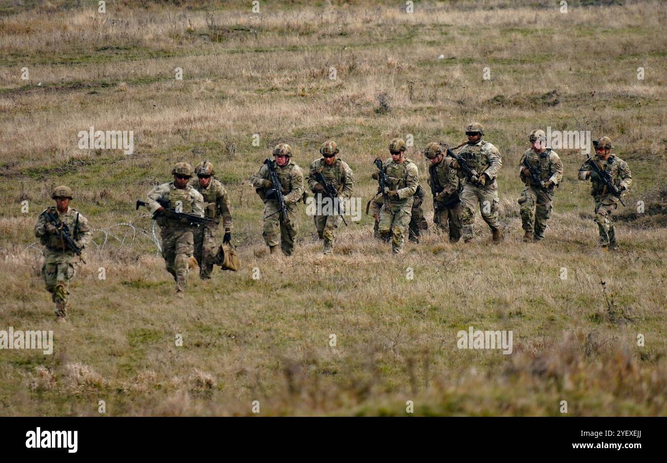 Task Force Pegasus Soldiers assigned to 2nd Battalion, 2nd Infantry ...