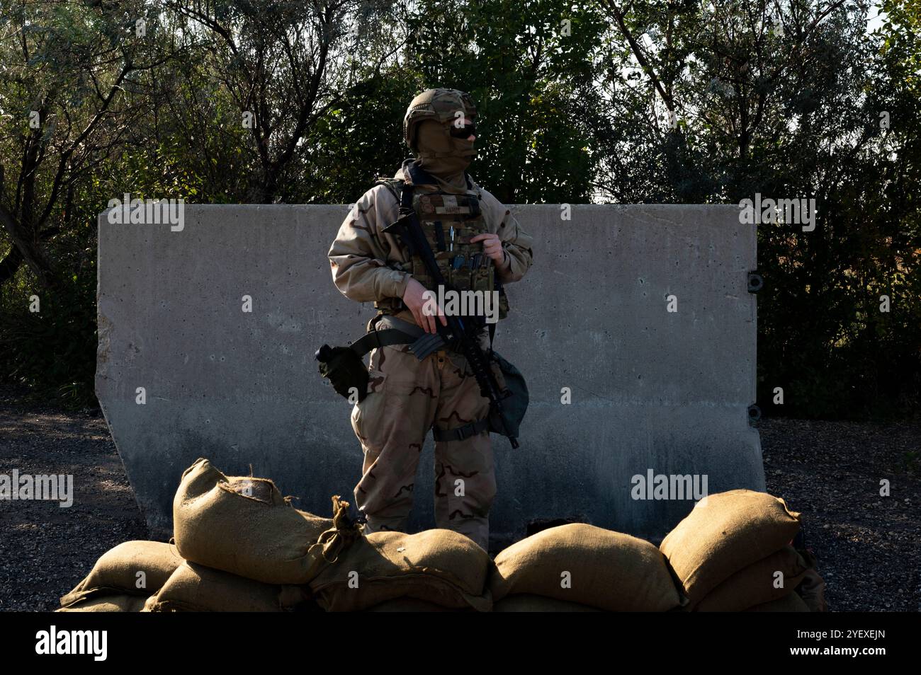 Defensive fighting position hi-res stock photography and images - Alamy