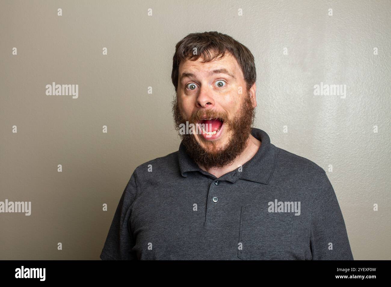 Man expresses surprise shock hi-res stock photography and images - Alamy