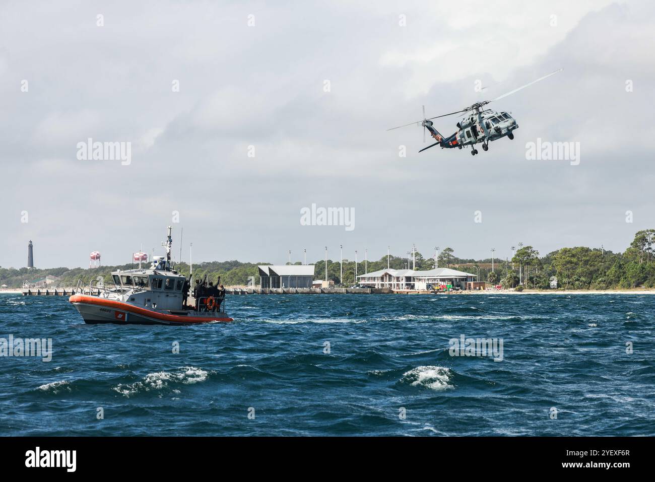 An MH-60R helicopter, attached to Helicopter Maritime Strike Squadron ...