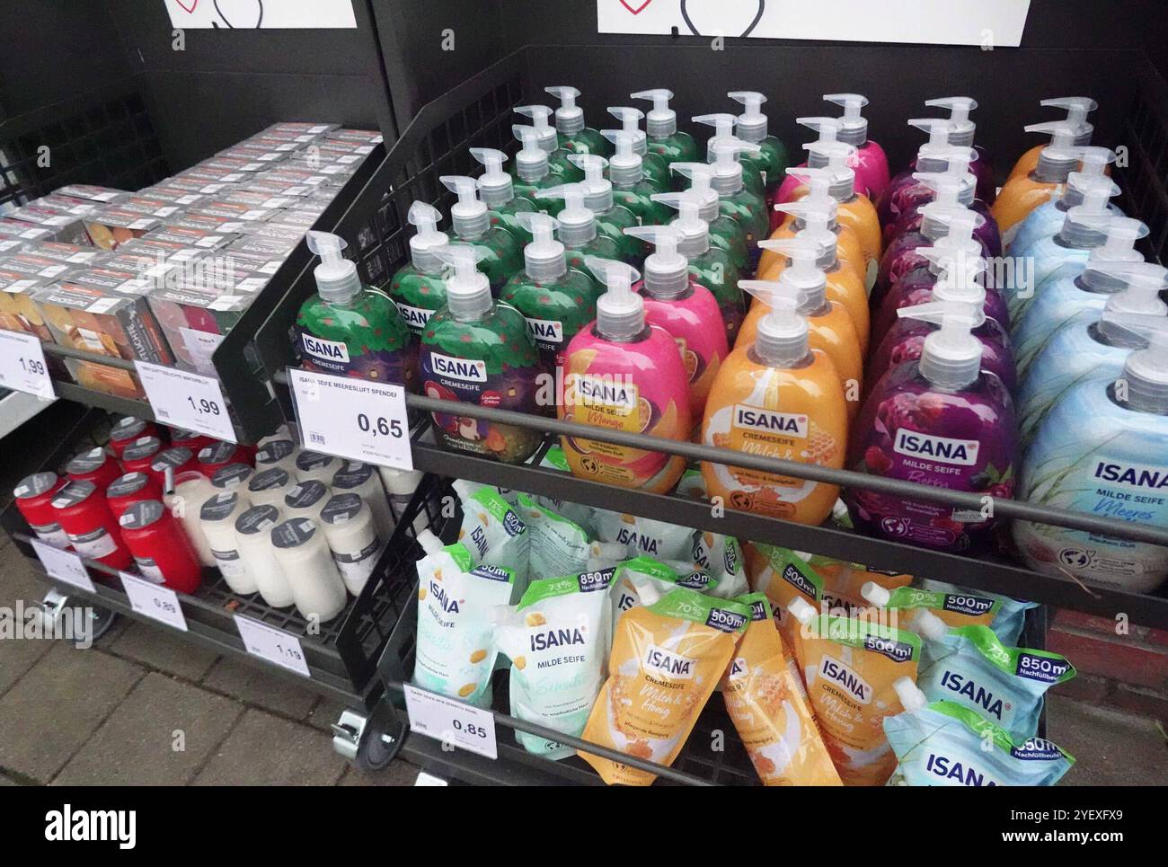 Handwaschmittel - gesehen bei Rossmann in Hannover am 01.011.2024 ...