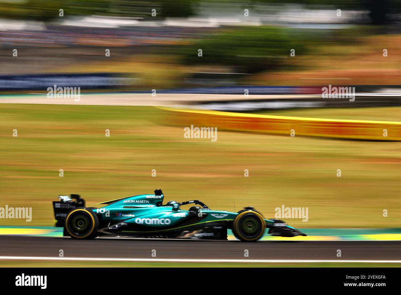 Sao Paulo, Brazil. 01st Nov, 2024. Lance Stroll (CDN) Aston Martin F1 ...