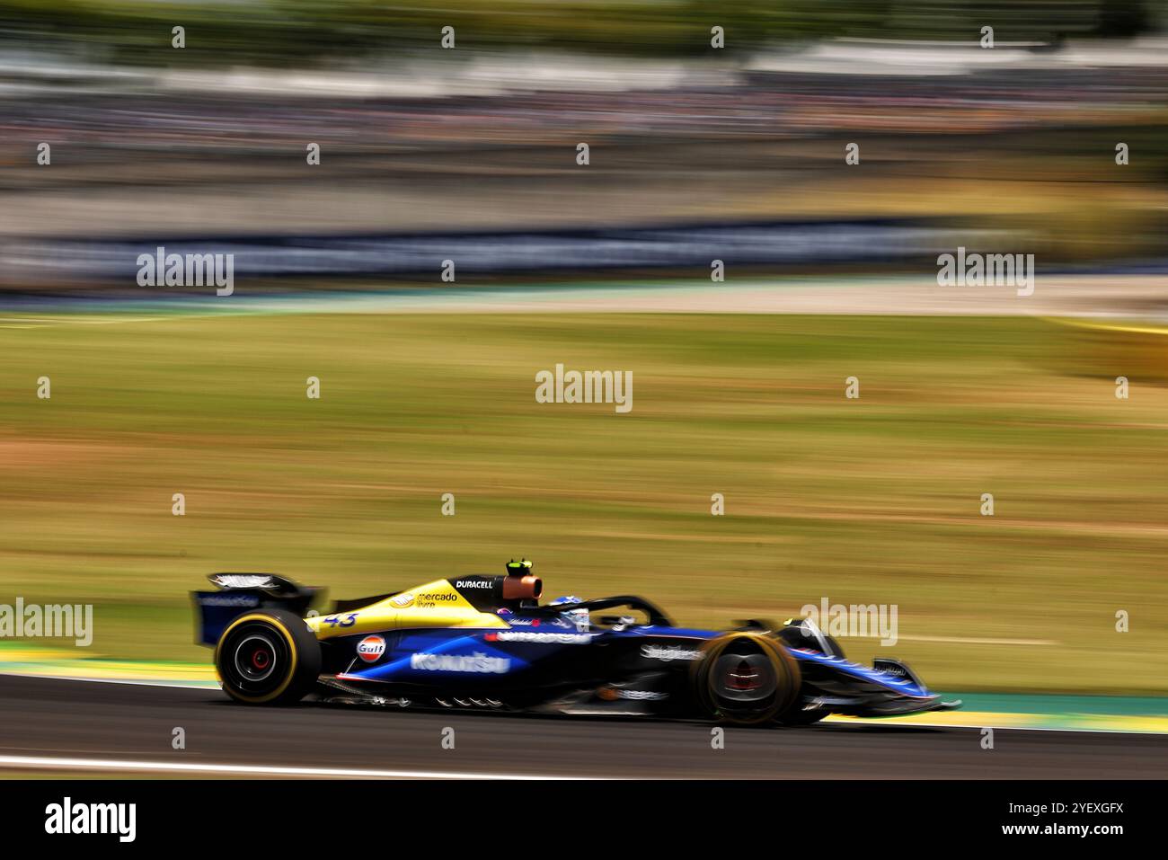 Sao Paulo, Brazil. 01st Nov, 2024. Franco Colapinto (ARG) Williams Racing FW46. 01.11.2024 ...