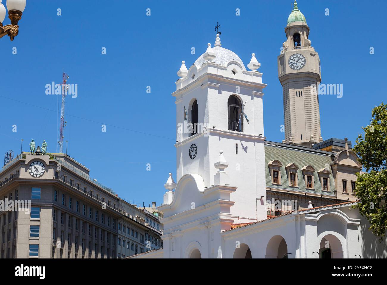 In May square, was the town hall of Buenos Aires 1580-1821, now is ...