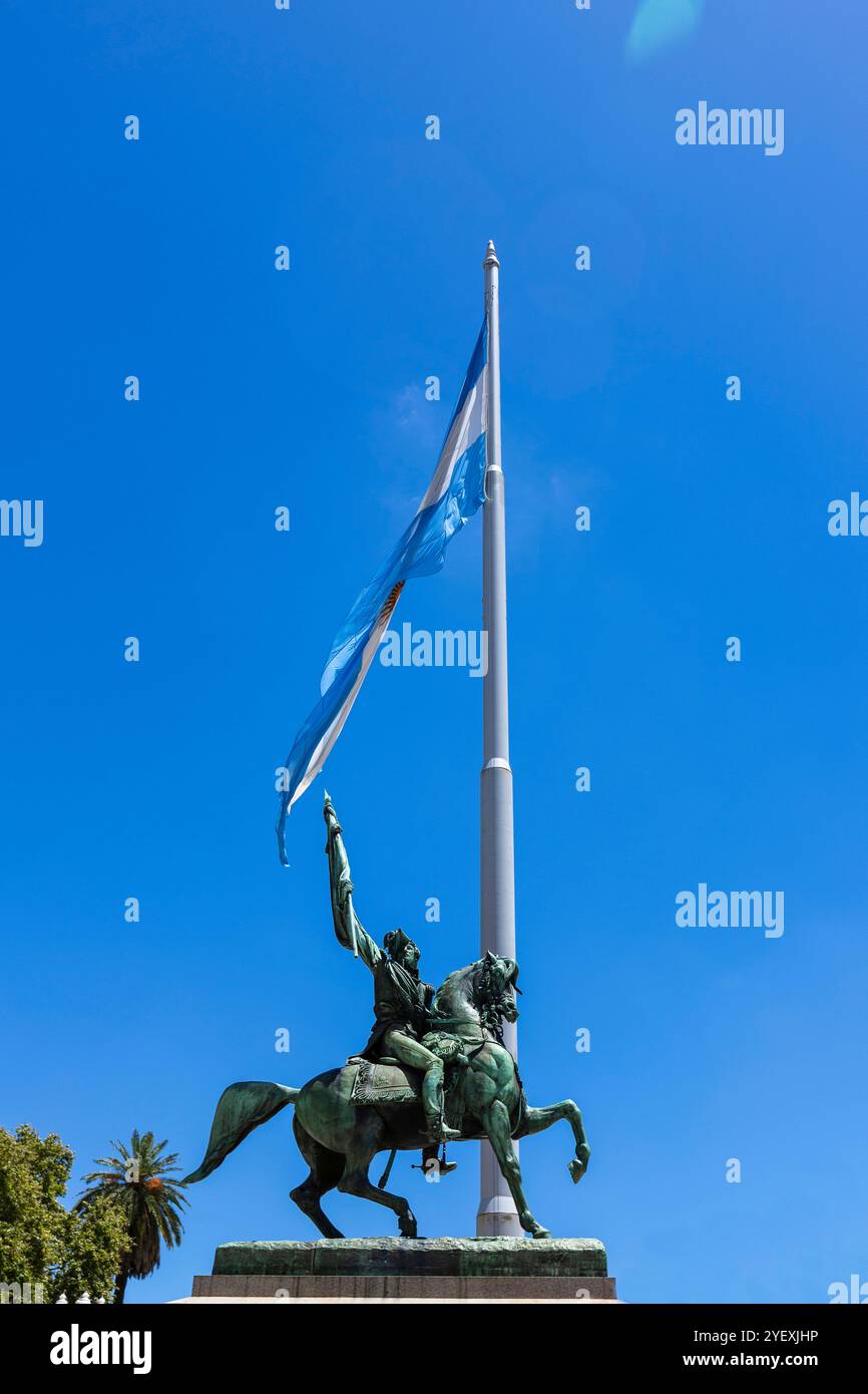 Buenos Aires, Argentina - jan27, 2024 - The Monument to General ...