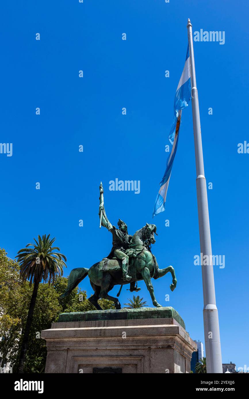 Buenos Aires, Argentina - jan27, 2024 - The Monument to General ...