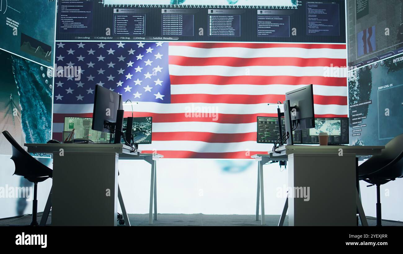 Satellite control program used secret hi-res stock photography and ...