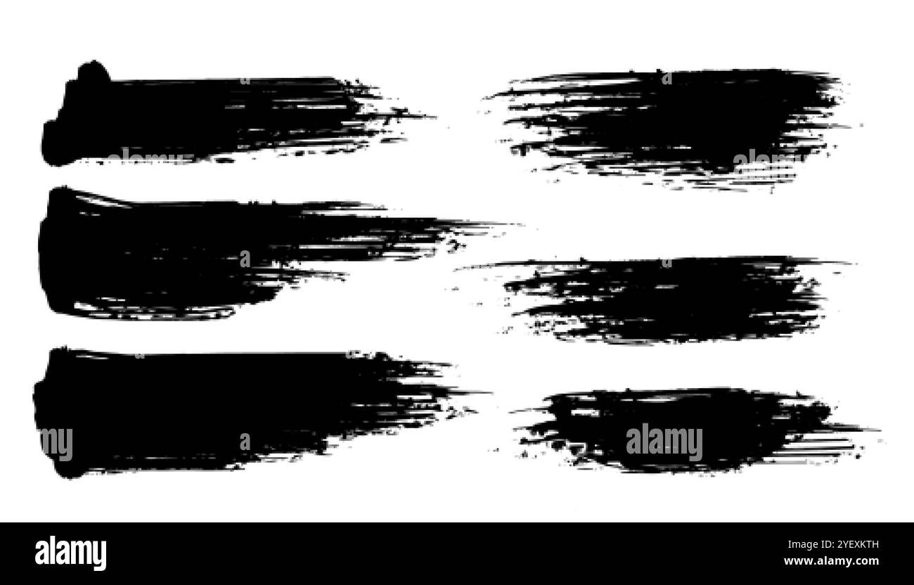 Set of six banners hi-res stock photography and images - Alamy
