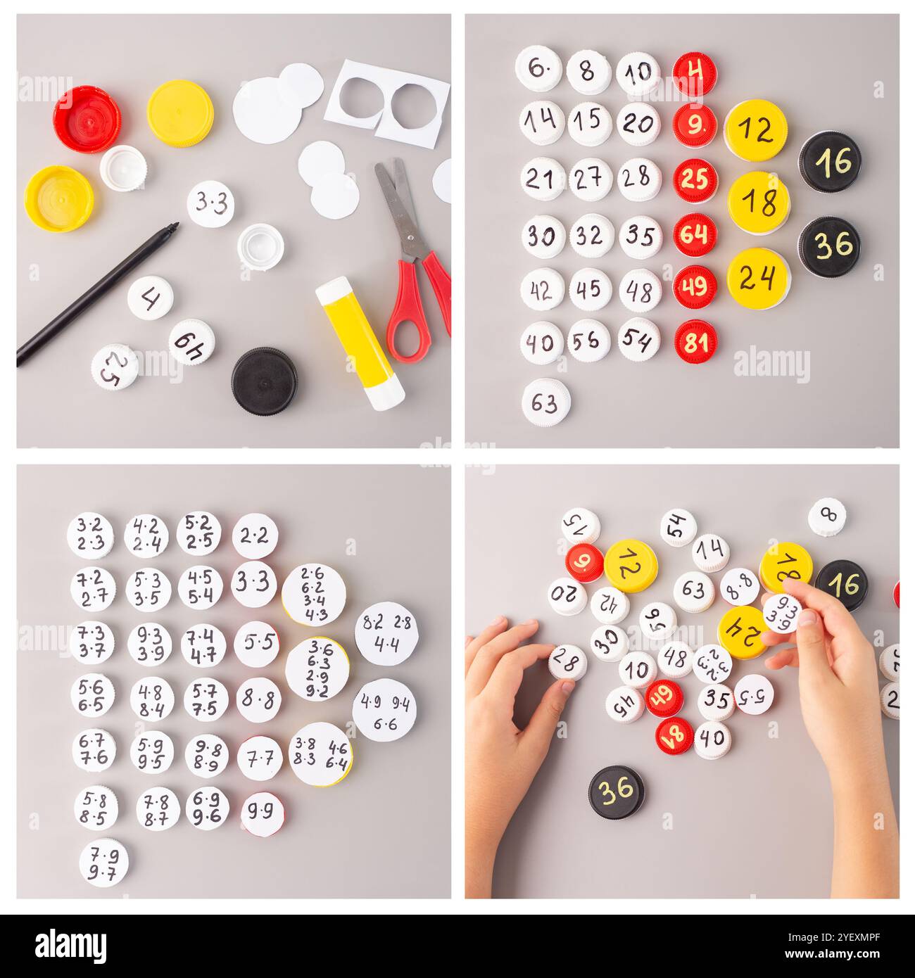 Math tutorial hi-res stock photography and images - Alamy