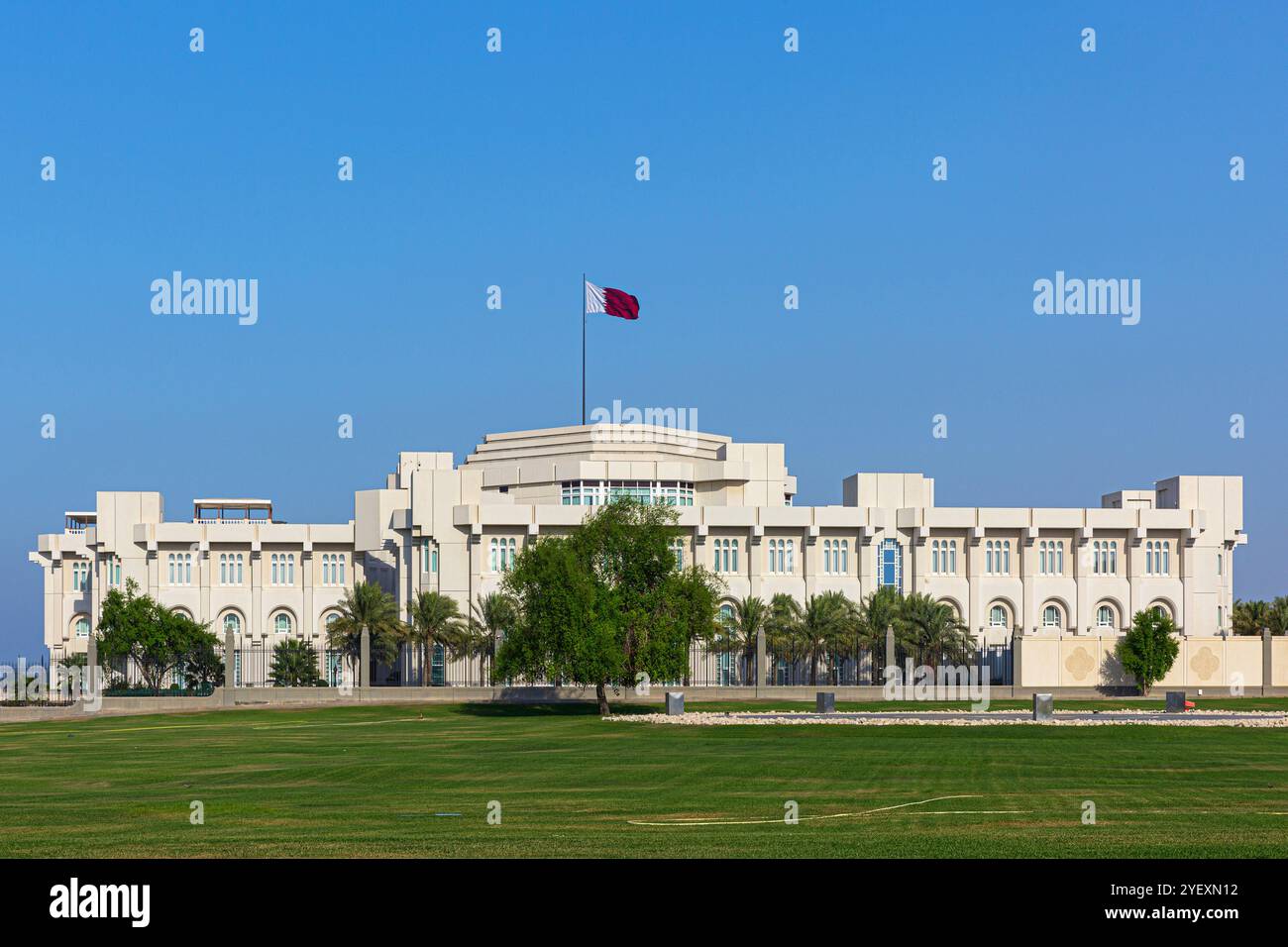 The Amiri Diwan (the official workplace and office of the Emir, the ...