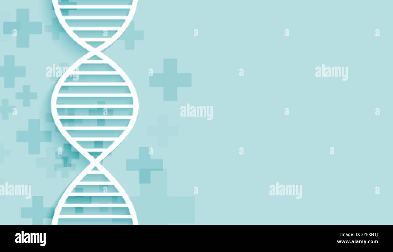 blue dna background with medical and healthcare purpose Stock Vector ...
