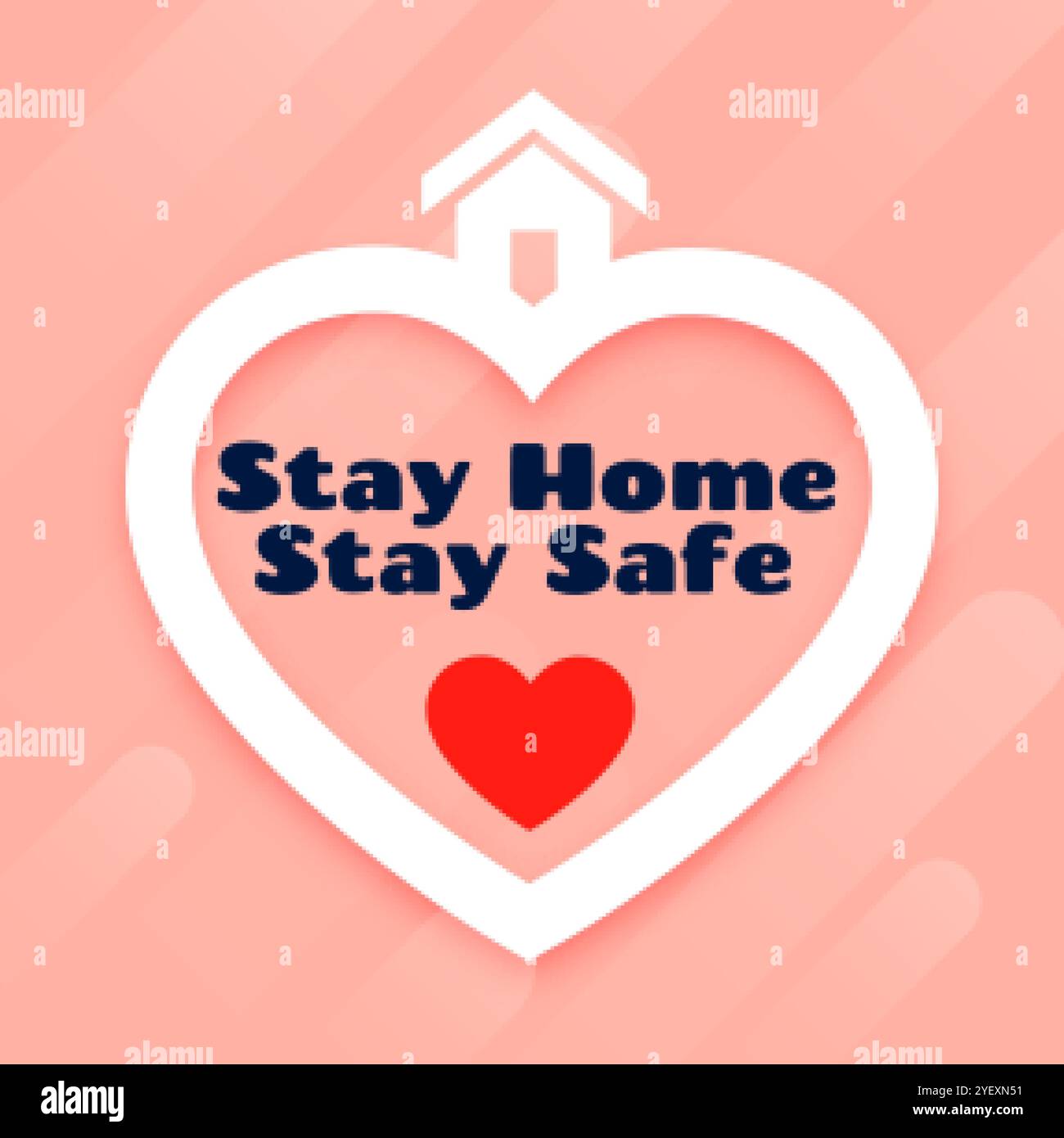 stay home and stay safe poster design Stock Vector Image & Art - Alamy