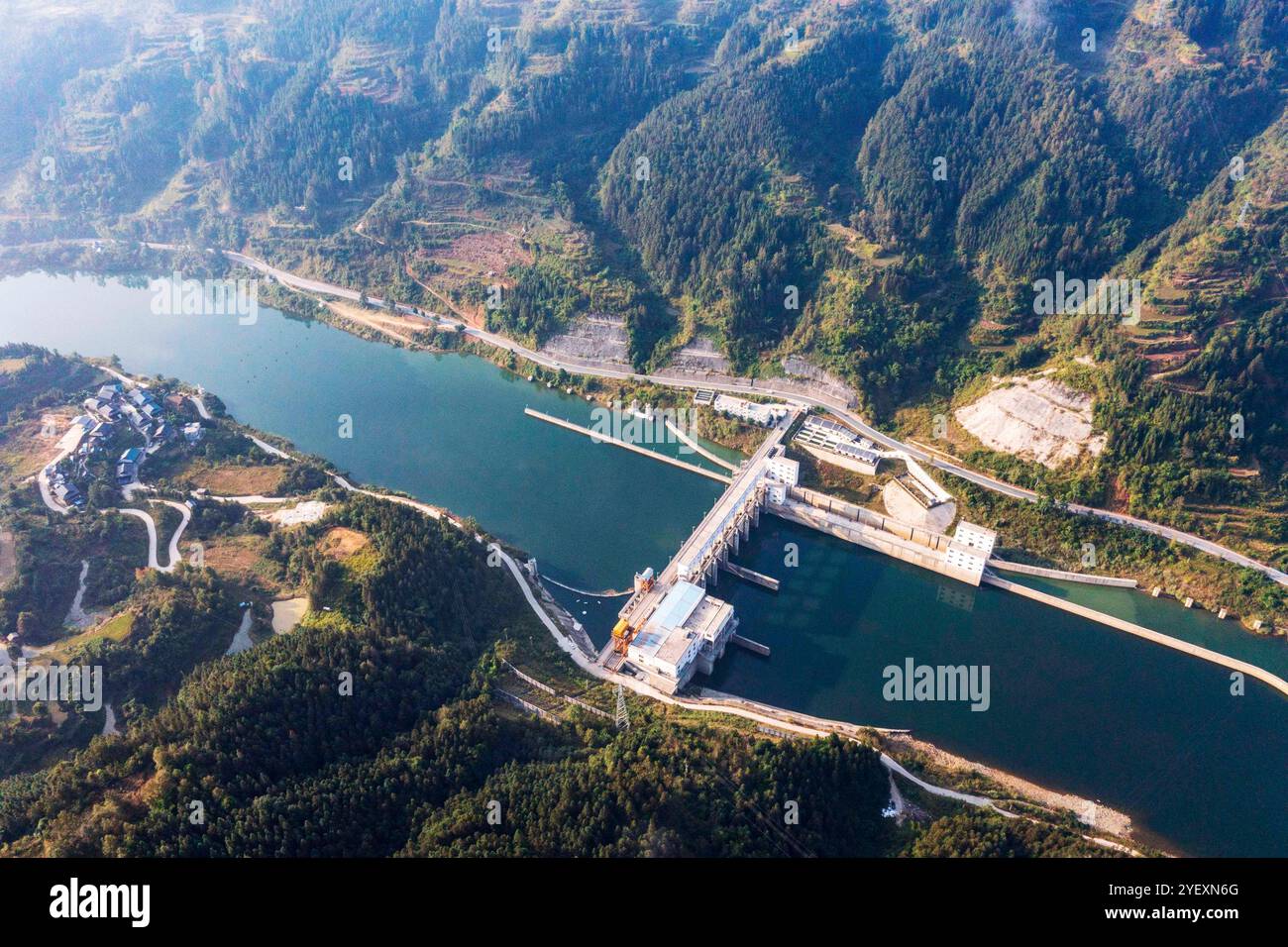Congjiang, China. 02nd Nov, 2024. CONGJIANG, CHINA - NOVEMBER 1, 2024 ...