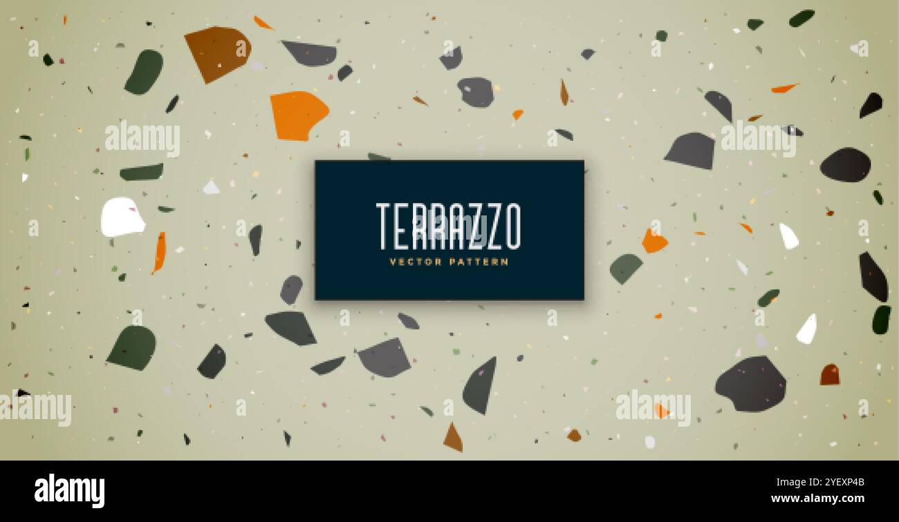 terrazzo claasic texture flooring pattern background design Stock ...
