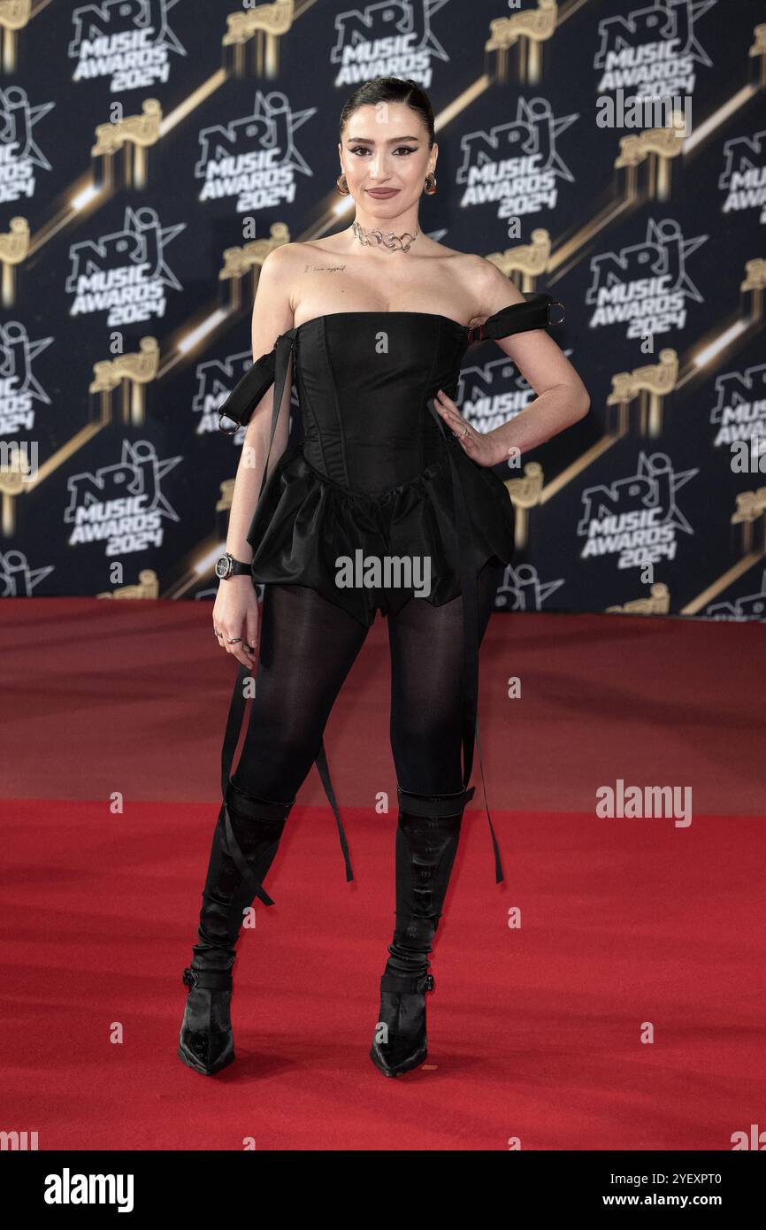 Cannes, France. 08th Oct, 2024. Lenie attends the 26th NRJ Music Awards ...