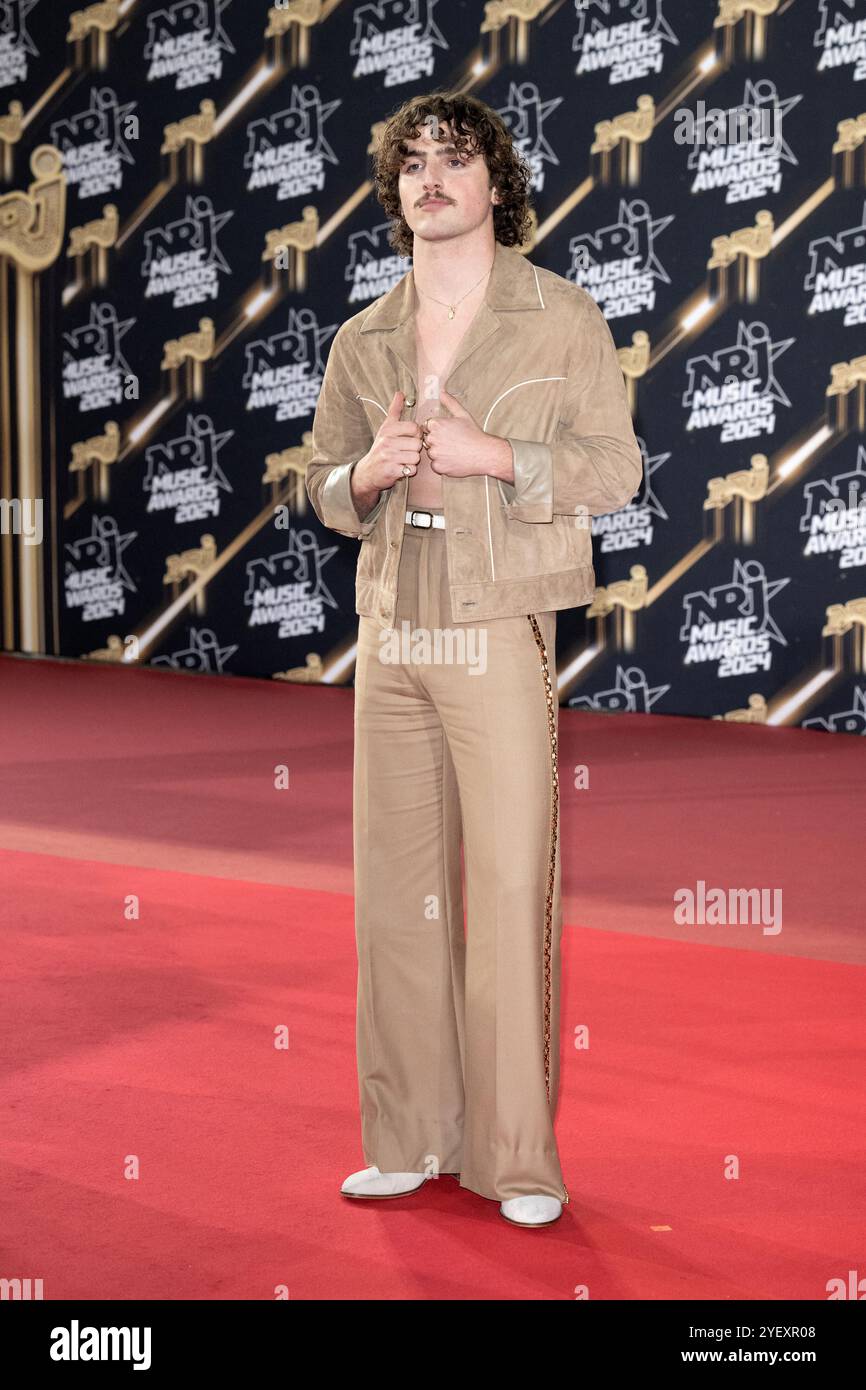 Cannes, France. 08th Oct, 2024. Benson Boone attends the 26th NRJ Music ...