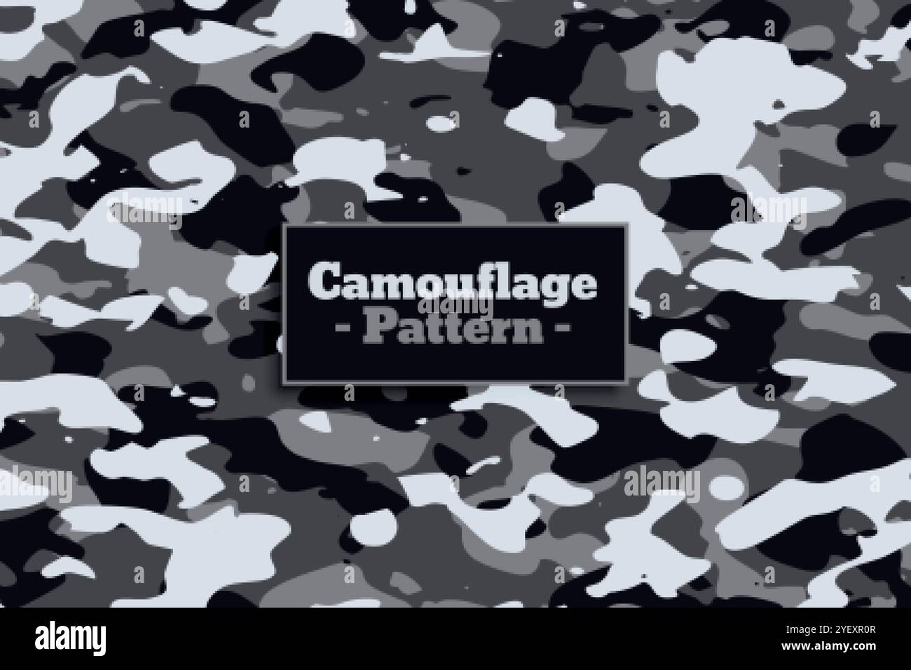 soldier military camouflage pattern in white and gray shade Stock ...