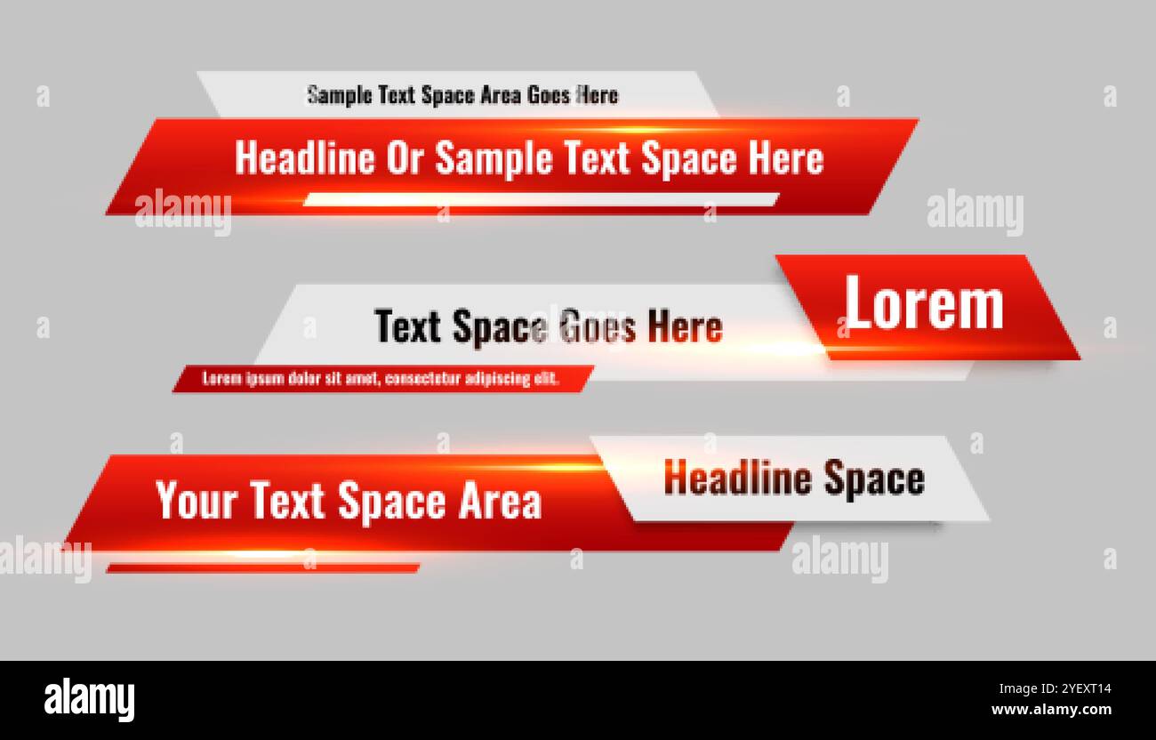 News report graphic animation Stock Vector Images - Alamy