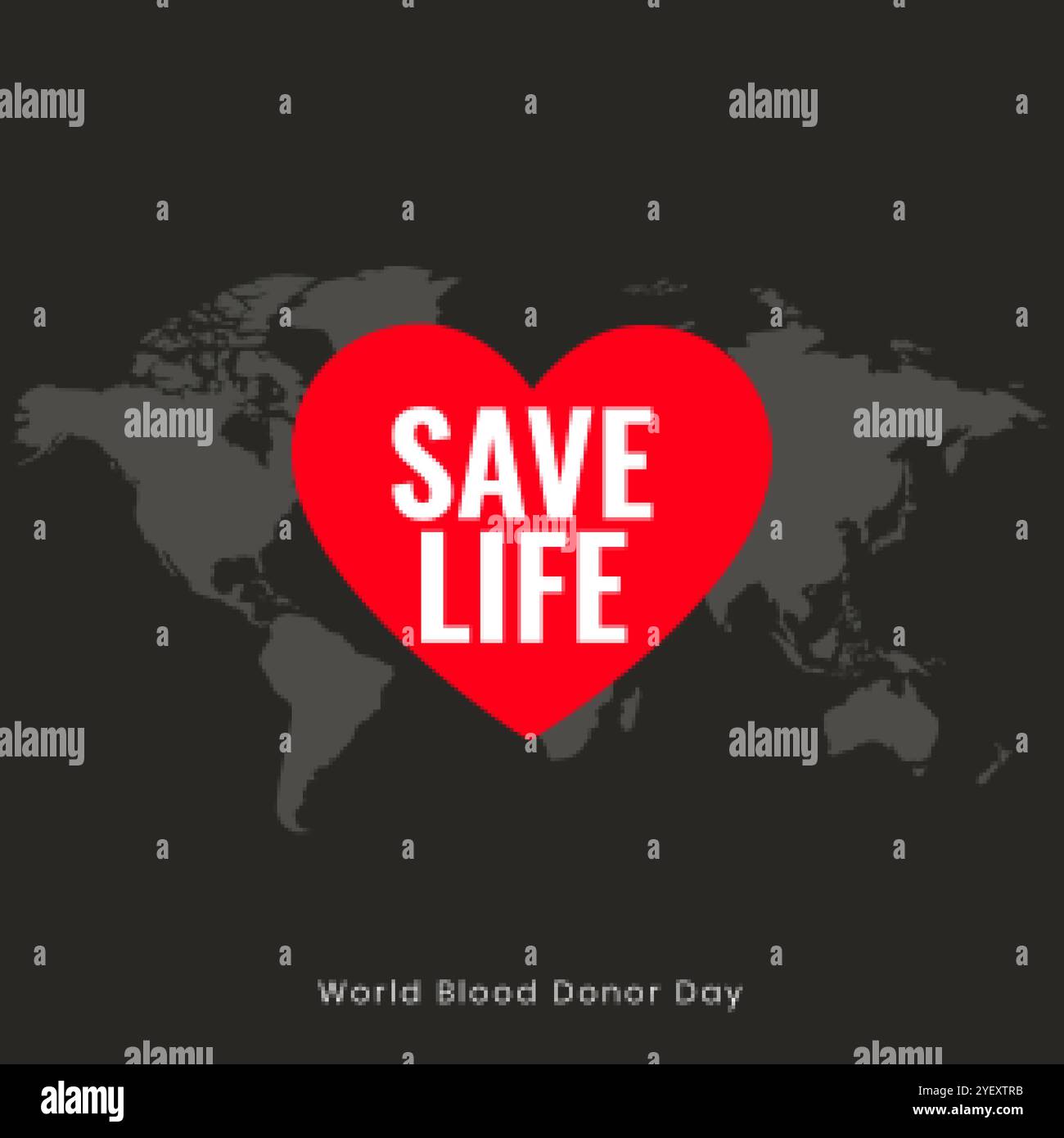 Life saving poster Stock Vector Images - Alamy