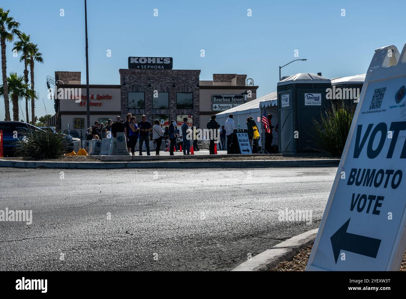 Las Vegas, NV, USA. 1st Nov, 2024. View of the final day of early ...