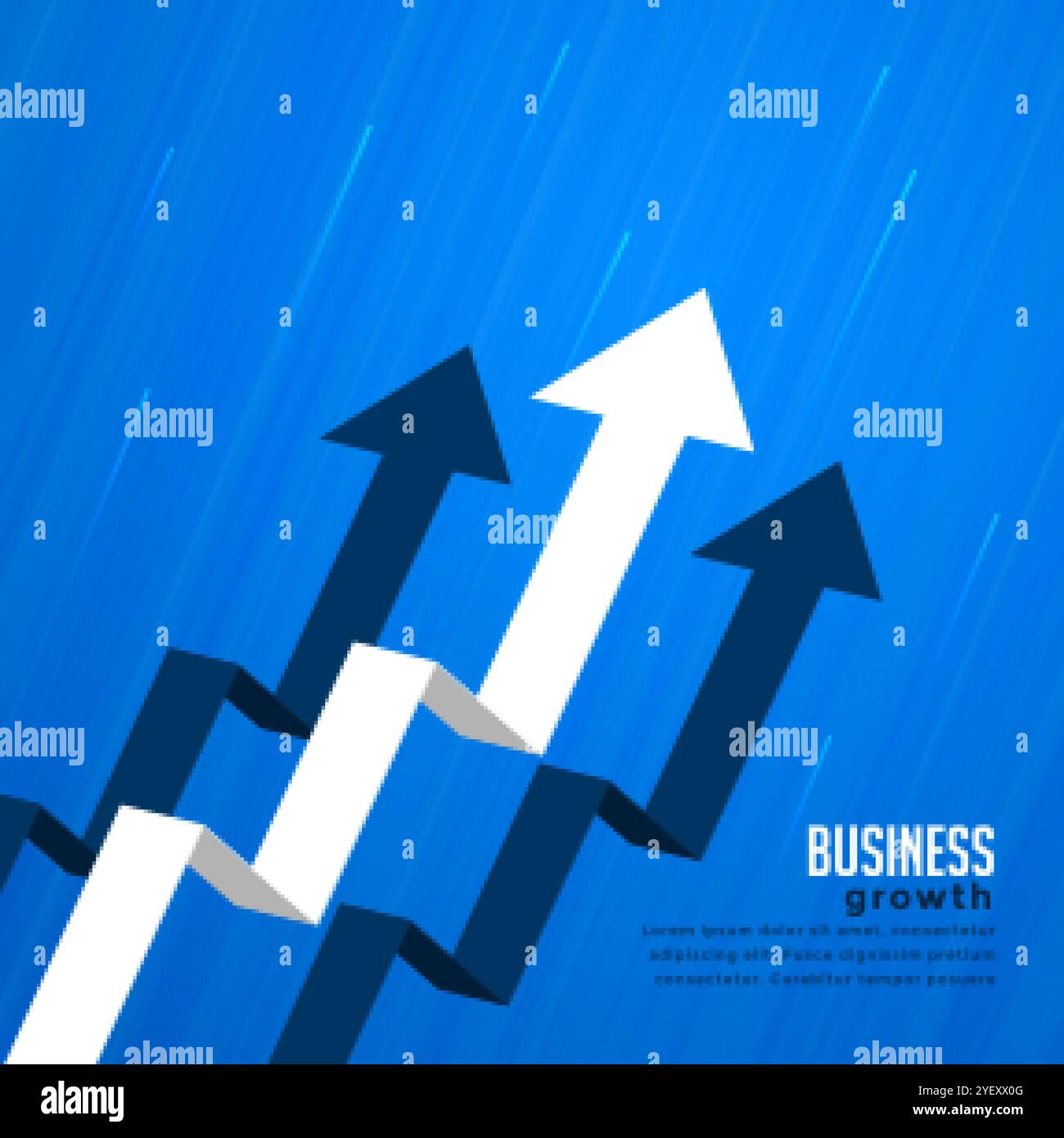 moving foward and leading arrow concept background Stock Vector Image ...