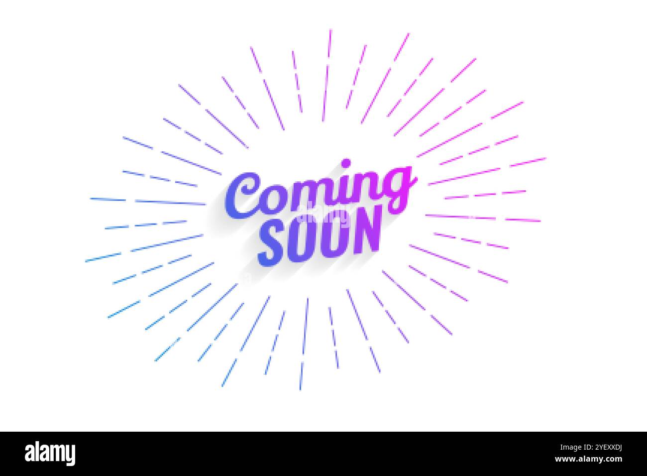 abstract coming soon background with line rays Stock Vector Image & Art ...