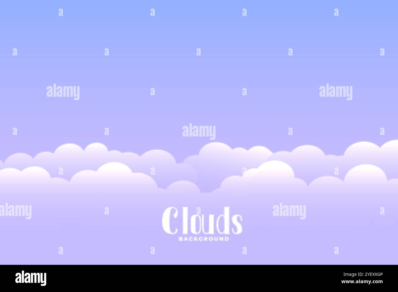 above the cloud background with text space Stock Vector Image & Art - Alamy