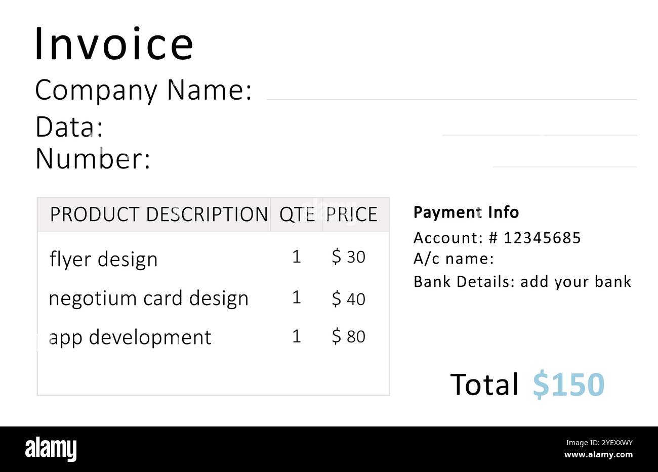 Transaction list Cut Out Stock Images & Pictures - Alamy