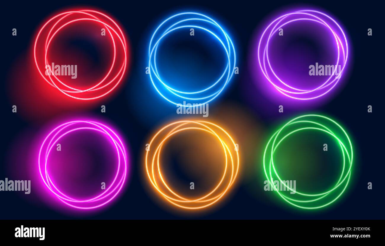 Glowing circular bar hi-res stock photography and images - Alamy