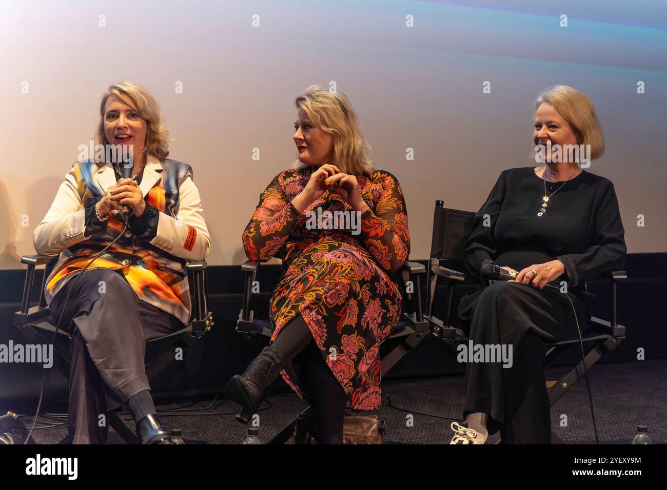 Q&A after screening of Typist Artist Pirate King at Cambridge Film ...