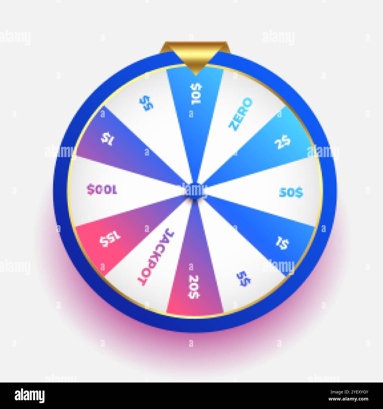 lottery luck wheel of fortune design background Stock Vector Image ...
