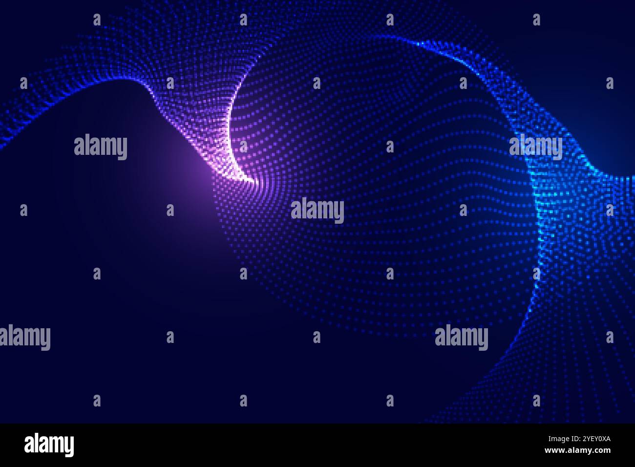 technology particles futuristic background with glowing lights Stock ...