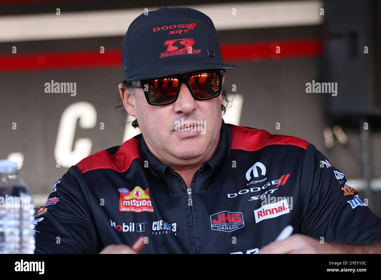 LAS VEGAS, NV - NOVEMBER 01: Tony Stewart (14 TF) NHRA Top Fuel ...