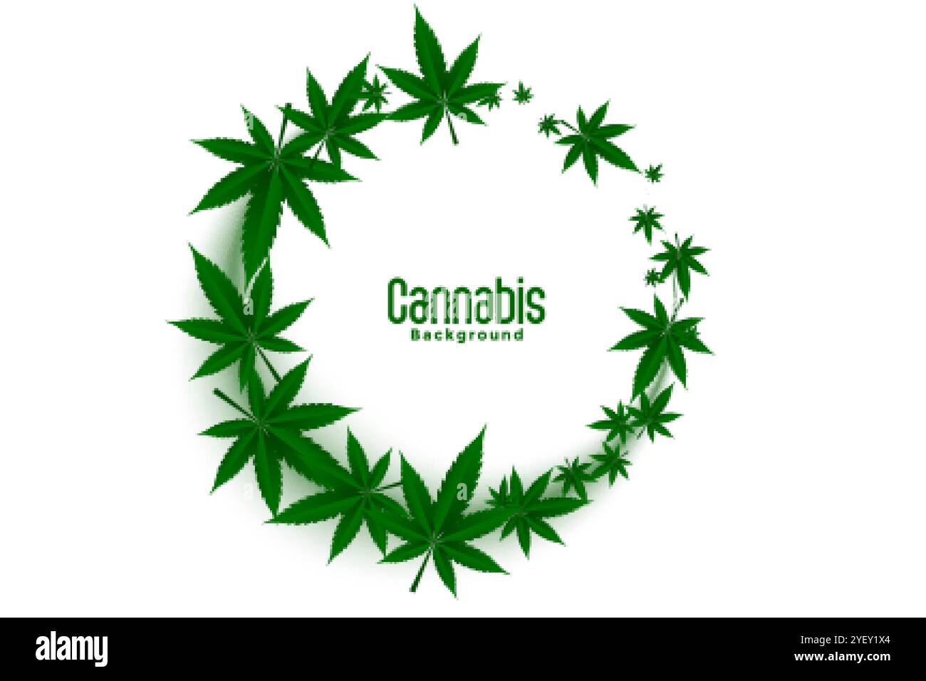 Cannabis marijuana weed frames Stock Vector Images - Alamy