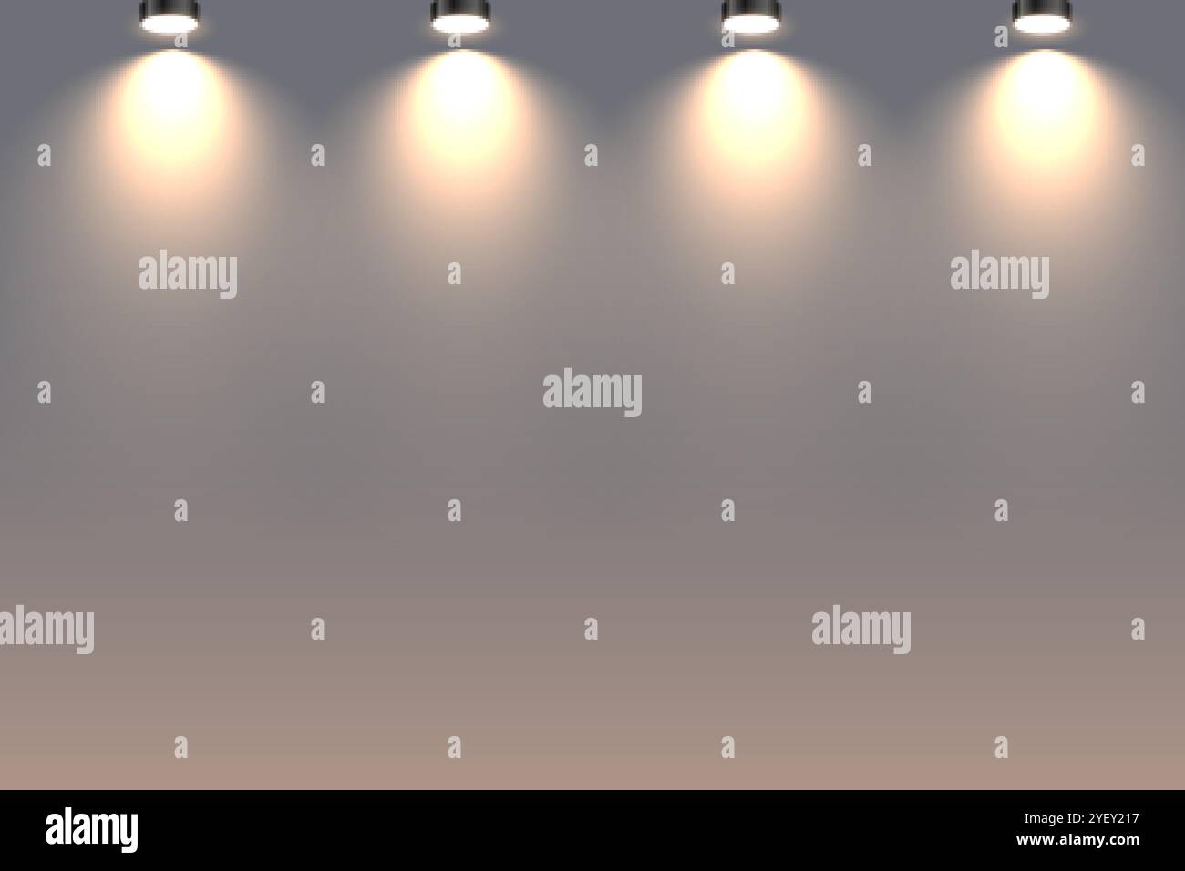decorative wall spotlights falling from above background Stock Vector ...